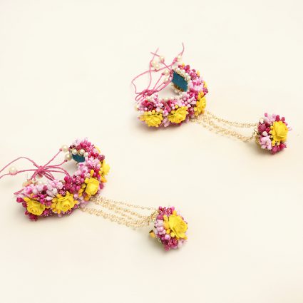 Yellow Gulab – Set – Flosaira.com